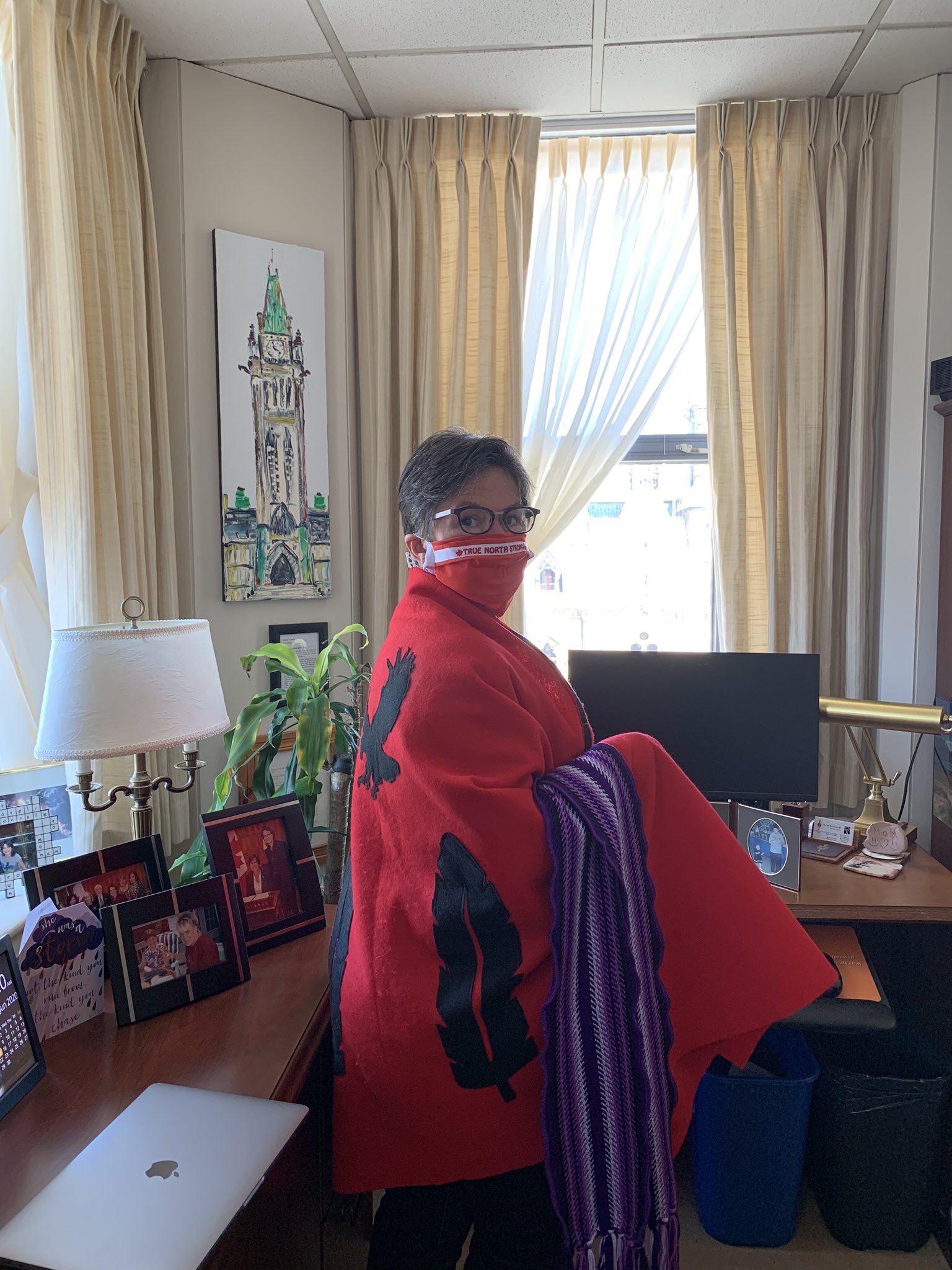 Métis Masked Makers - Senator Yvonne Boyer