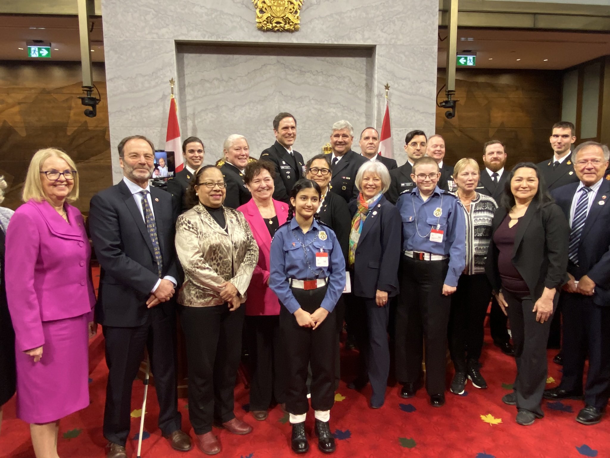 Navy League of Canada’s Exceptional Sailor Programme - Senator Yvonne Boyer