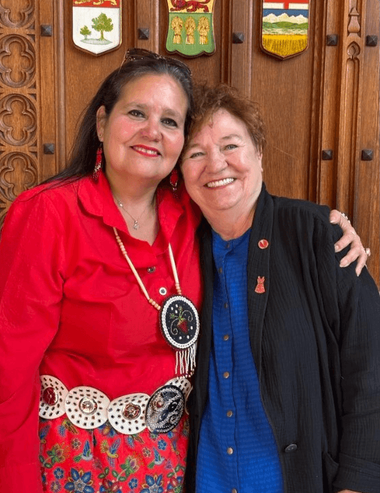 Dr. Bev Jacobs from Windsor Law School - Senator Yvonne Boyer